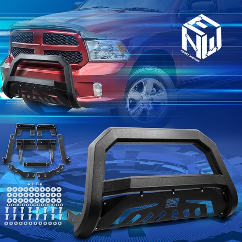J2 For 09-22 Dodge Ram 1500 Square Frame Style Bull Bar Push Bumper ...
