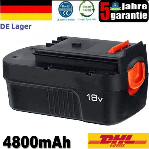 HPB18 Akku 18V 4.8AH Ni-MH für Black & Decker GPC1800 A1718 A18 ...