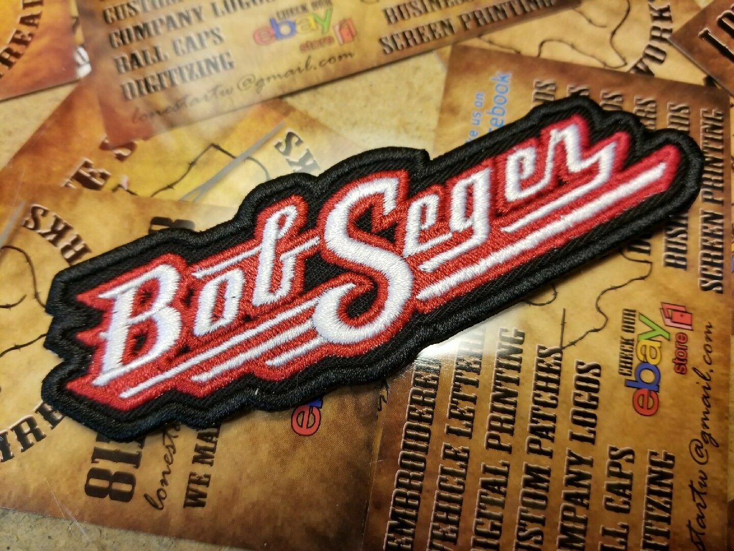 EMBROIDERED BOB SEGER ROCK BAND PATCH (Please Read Ad) | eBay