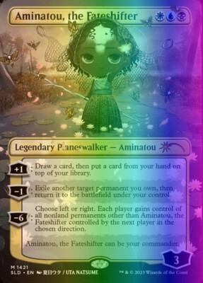 MTG Aminatou, the Fateshifter (1421/1455) Secret Lair Drop Series NM ...