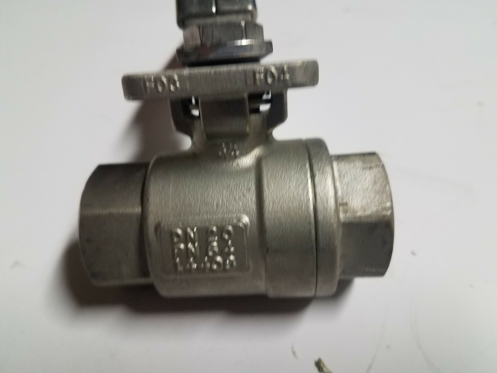 3/4" NPT Full Flow Stainless Steel Ball Valve by W.E. Anderson Dwyer ...