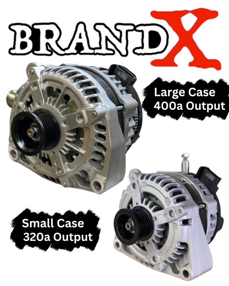 400A GM Large Case 97-04 Alternator High Output Brand X Alternator ...