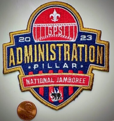 BSA BOY SCOUT 2023 NATIONAL JAMBOREE ADMINISTRATION PILLAR GPS STAFF ...
