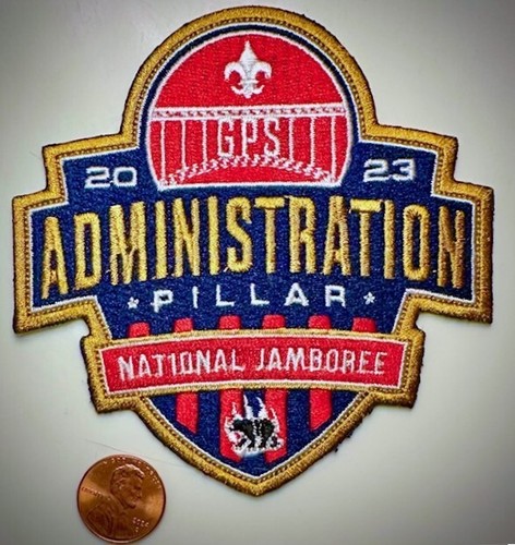 BSA BOY SCOUT 2023 NATIONAL JAMBOREE ADMINISTRATION PILLAR GPS STAFF ...