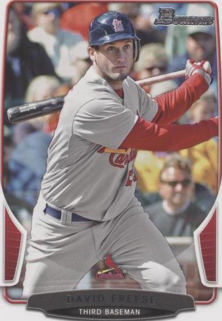 2013 Bowman - David Freese #6 for sale online | eBay