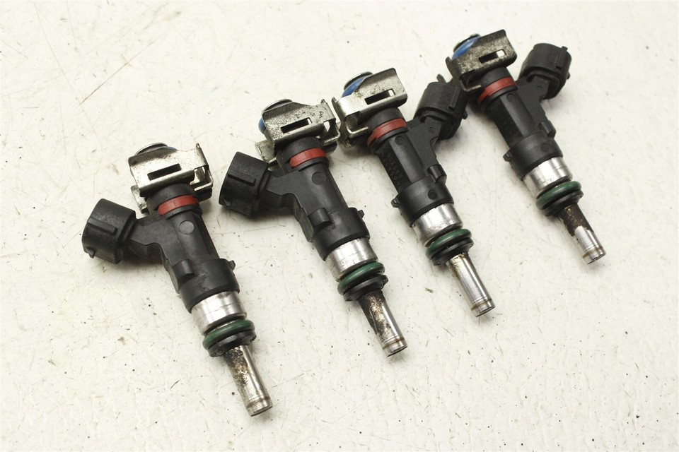 08-15 Mitsubishi Evolution X Fuel Injectors Injector Set EVO 2008-2015 ...