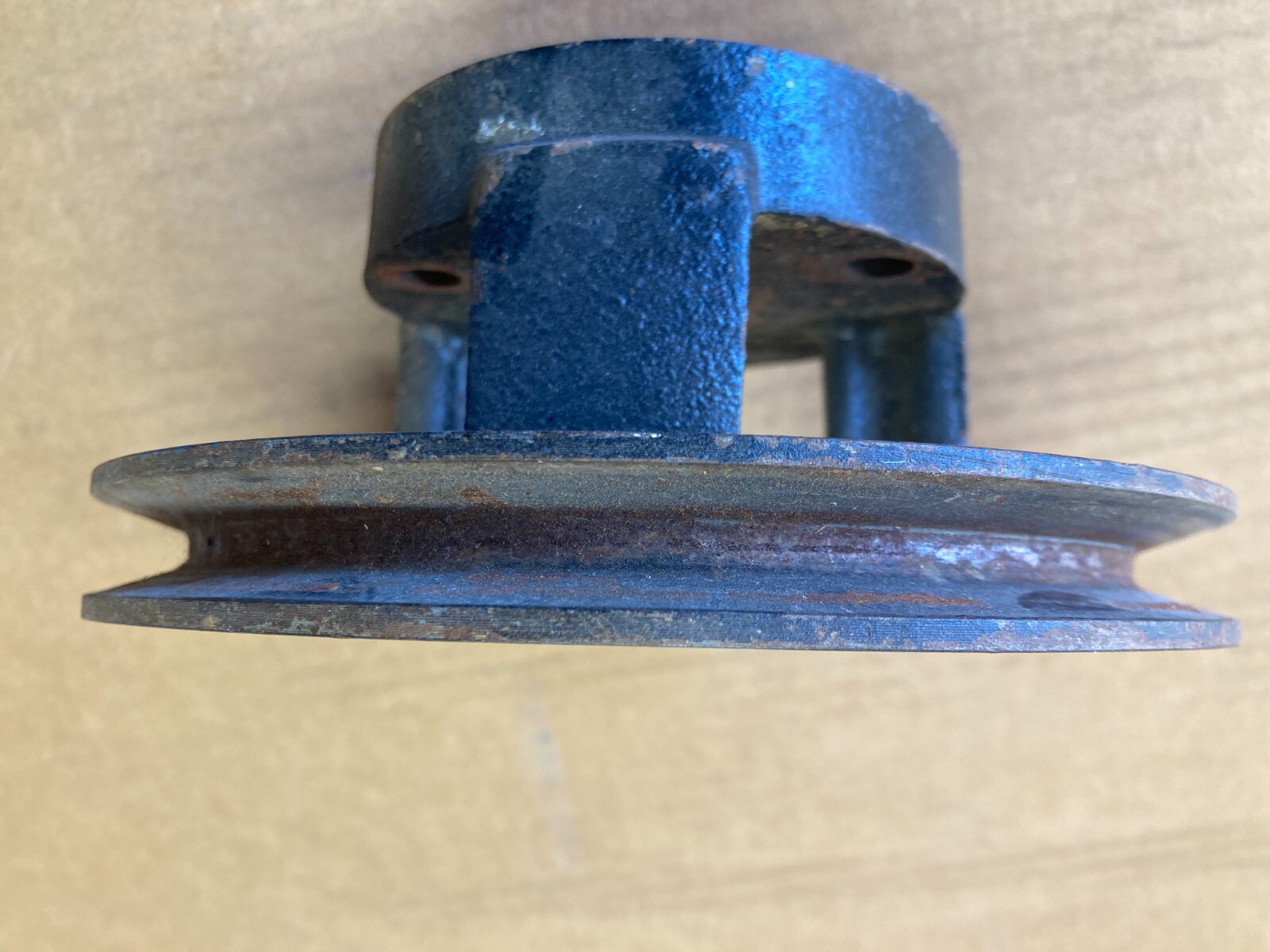 Ford? (Y Block??) Harmonic Balancer with V-Belt Pulley | eBay