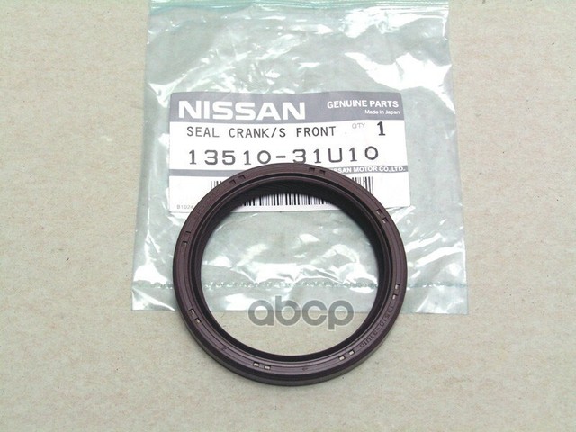 1351031U10 Nissan Seal-oil, crankshaft front 1351031U10, New Genuine ...