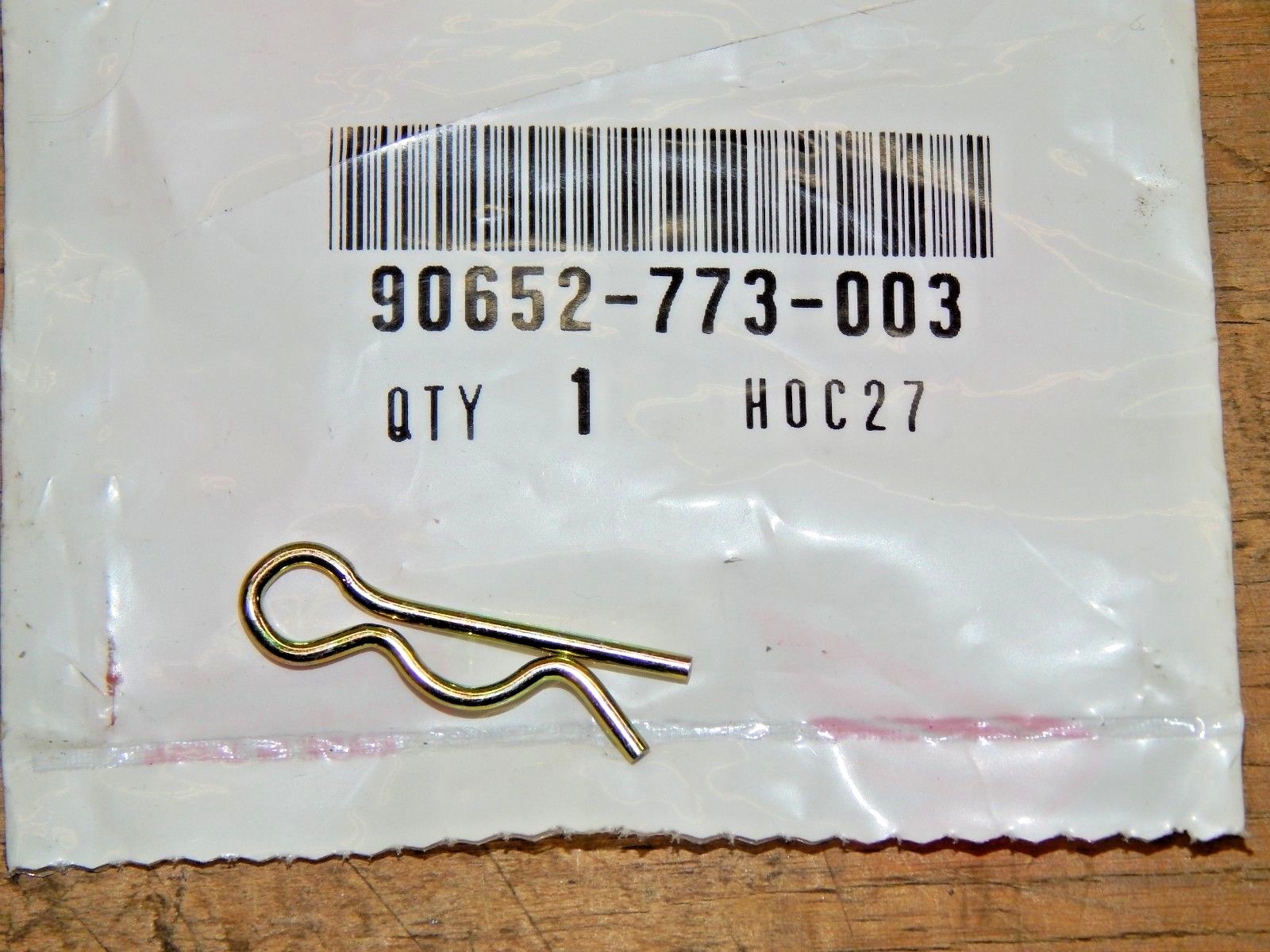 Honda OEM Pin, Snap #90652-773-003- QTY.1-NEW | eBay
