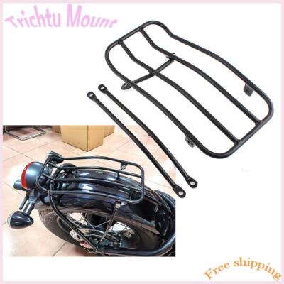 Creative no drill luggage rack. | Triumph Bobber Forum