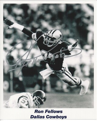 Ron Fellows autographed 8x10 Dallas Cowboys Free Shipping #1 | eBay