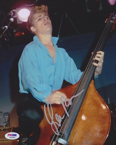 Lee Rocker SIGNED 8x10 Photo Rockabilly Double Bass PSA/DNA AUTOGRAPHED ...