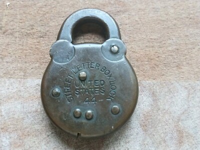 Mail Street Letter Box Padlock, No Key | eBay