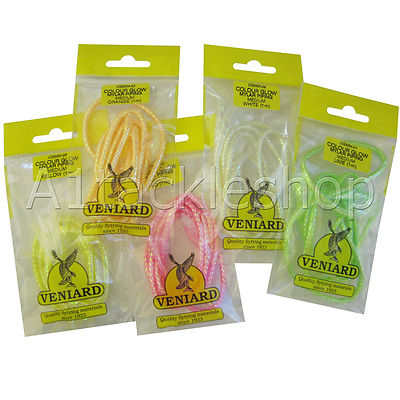 Veniard Colour Glow Mylar Piping for Fly Tying and Craft | eBay