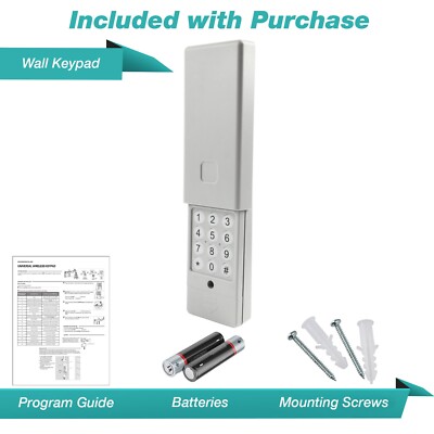 Garage Door Opener Keypad Replacement for Liftmaster Chamberlain Genie ...