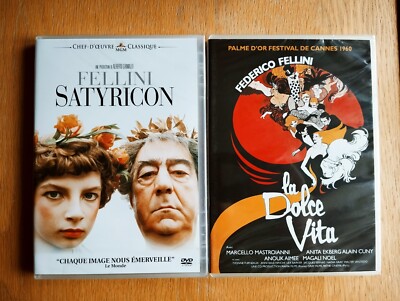 2 DVD Fellini : Satyricon + La Dolce Vita (NEUF/SEALED) | eBay