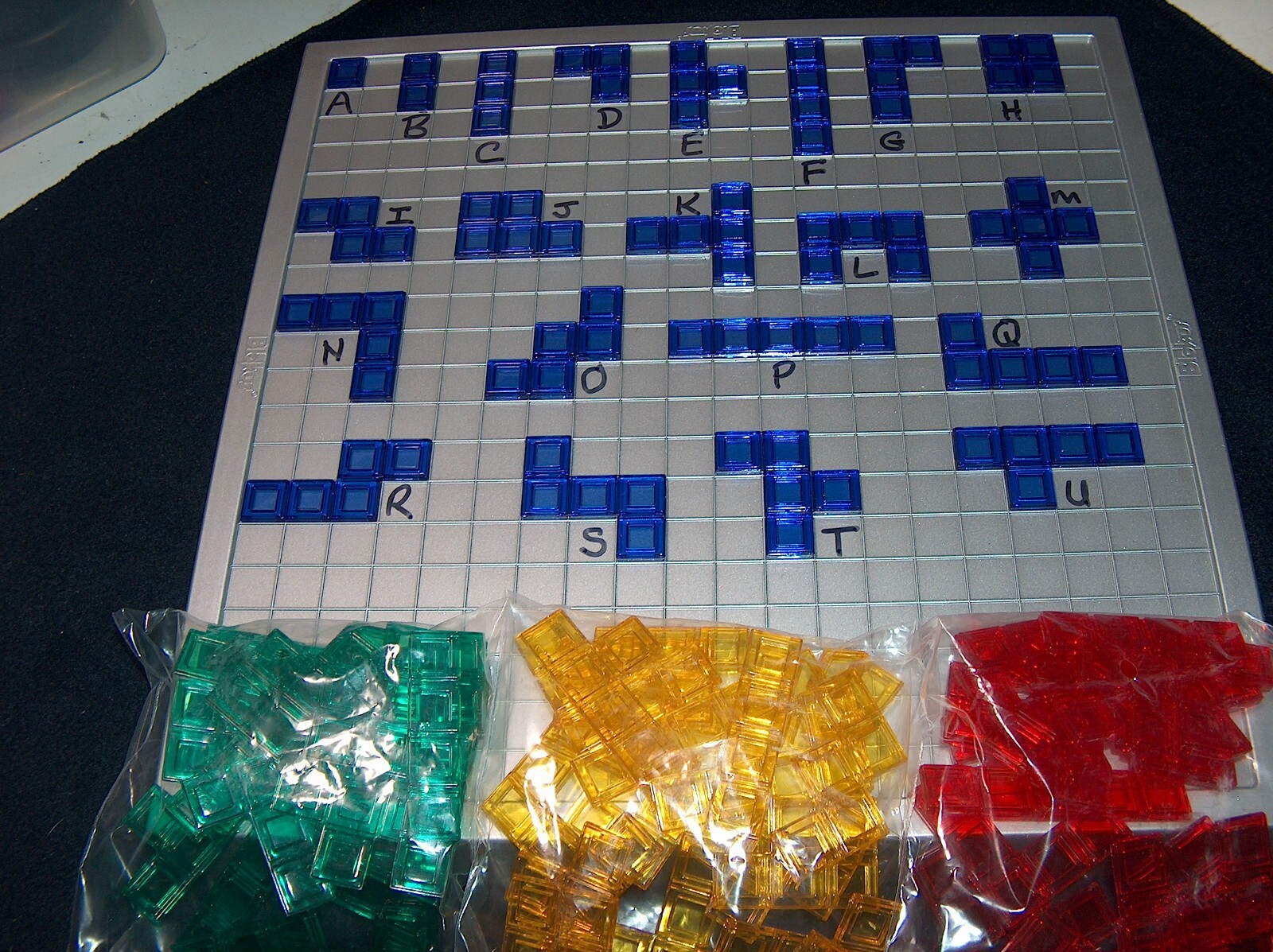Blokus Game Replacement Parts Pieces Red Yellow Green Blue for Gray ...