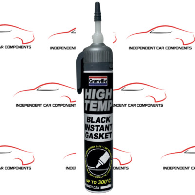 Granville High Temperature Temp BLACK Instant Gasket Silicone Sealant ...