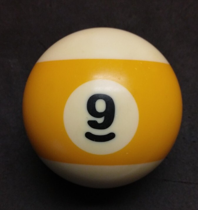 9 ball Replacement Pool Billiard Pool Ball #9 Ball 2 1/4” Diameter 2.5 ...