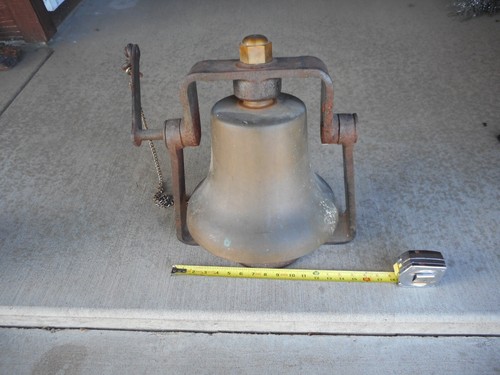 Vintage LOCOMOTIVE Bell - BRASS | eBay