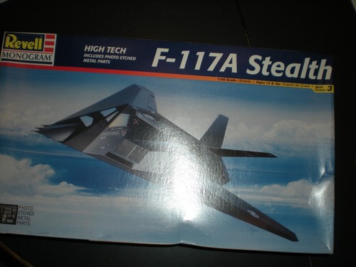 Revell F-117A Stealth 1:48 Plastic Model Kit w/ Photo Etched 85-5834 ...