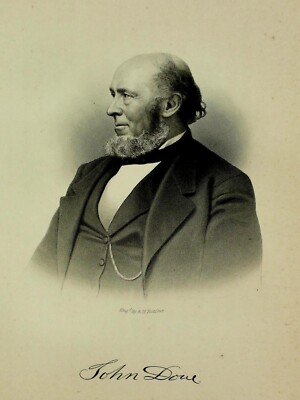 1888 Engraving John Dove Essex County Andover Ma. History Genealogy | eBay