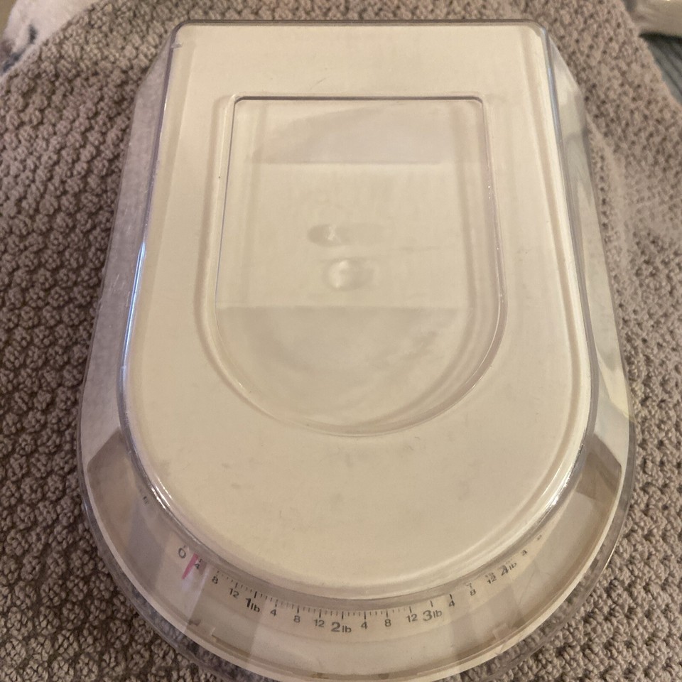 Vintage 1994 Slimline Food Scale by "The Pampered Chef" Kitchen Tool ...