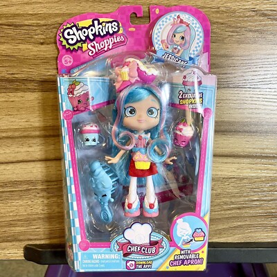 Shoppies Doll Jessicake With 2 Exclusive Shopkins Chef Club Brand New ...
