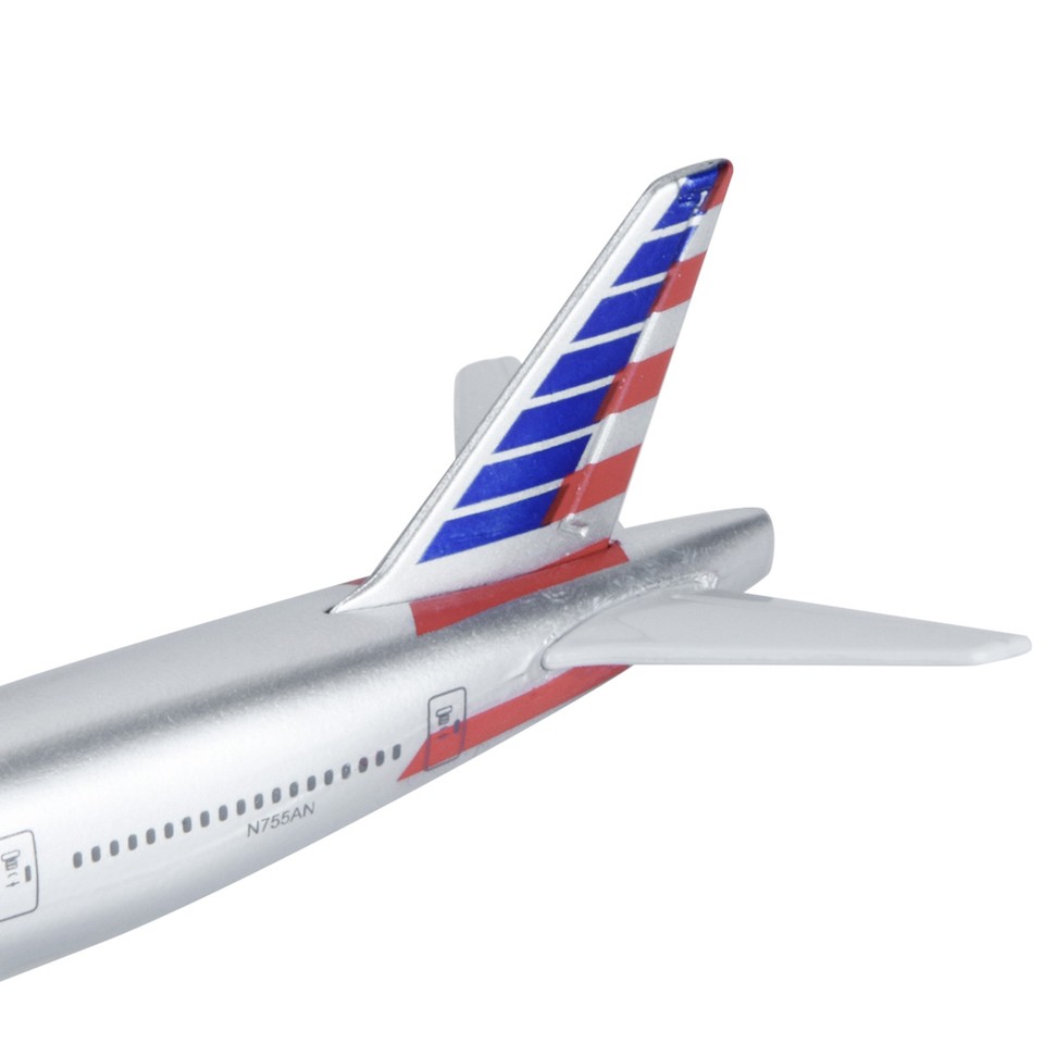 16cm American B777 Model Plane 1:400 Alloy Simulation Airliner Aircraft ...