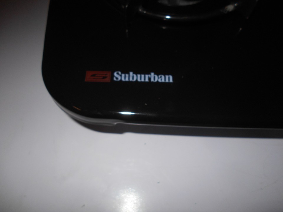 *SUBURBAN RV 2 BURNER LP PROPANE DROP-IN COOKTOP BLACK SDN2U 3727A FREE ...