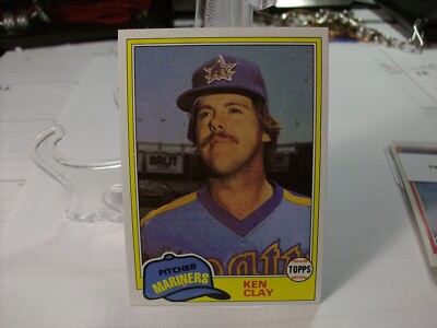 1981 Topps Traded #747 - Ken Clay - Seattle Mariners 81-770 | eBay