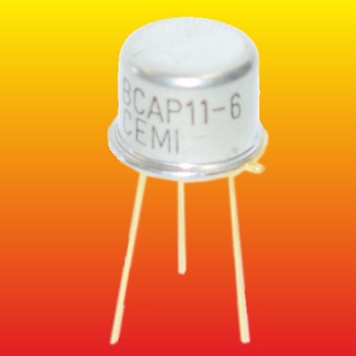 BCAP11-6 CEMI LOT OF 1 SILICON NPN GOLD-PLATED TRANSISTOR 0.8W 1A ...