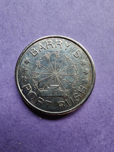 BARRY'S Amusements Portrush Fair-ride token / Coin. N Ireland Big Wheel ...
