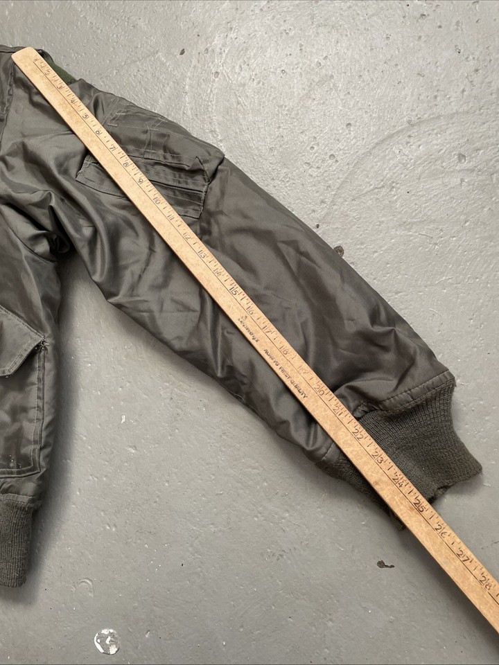 Vintage Isratex Military CWU-45/P Aramid Bomber Flight Flyers Jacket L ...