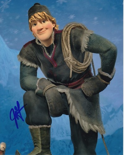Jonathan Groff Signed Autographed 8x10 Disney Frozen Kristoff ...