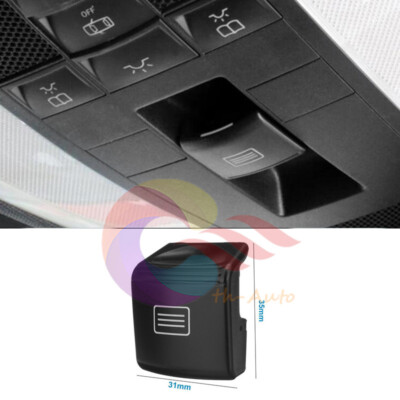 Black Sunroof Window Switch Button Cap For Mercedes W204 S204 W212 W207 ...