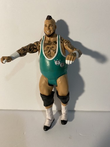 2011 Mattel WWE Battle Pack 20 Funkasaurus Brodus Clay 7" Action Figure ...