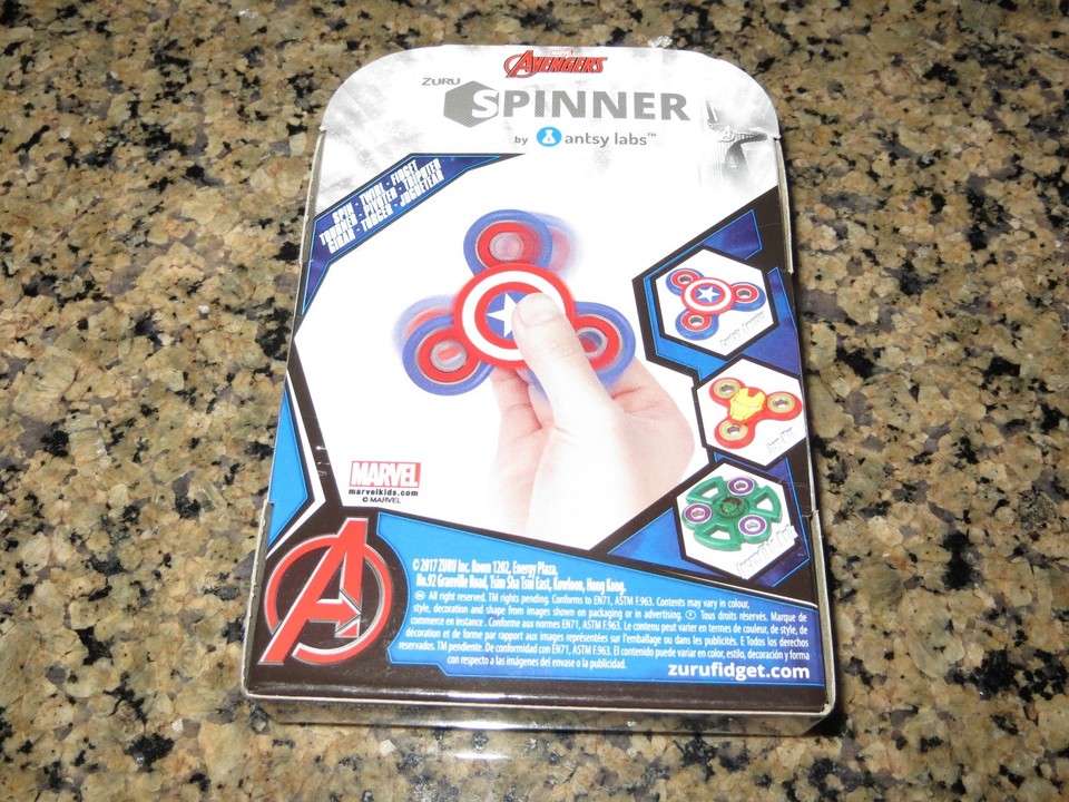 Zuru Iron Man Marvel Avengers Fidget Spinner by Antsy Labs | eBay