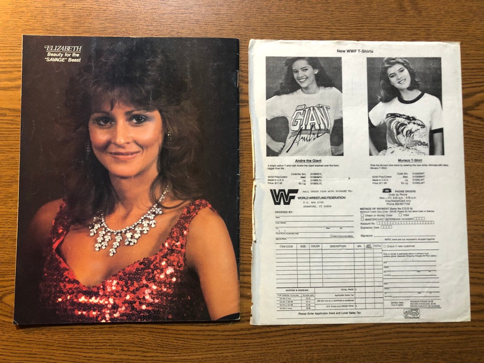 WWF Program 130 w/ Hershey SATURDAY NIGHT'S MAIN EVENT III 10/31/1985 ...
