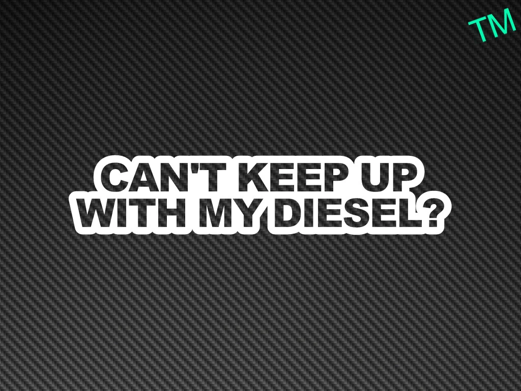 Funny Diesel Stickers