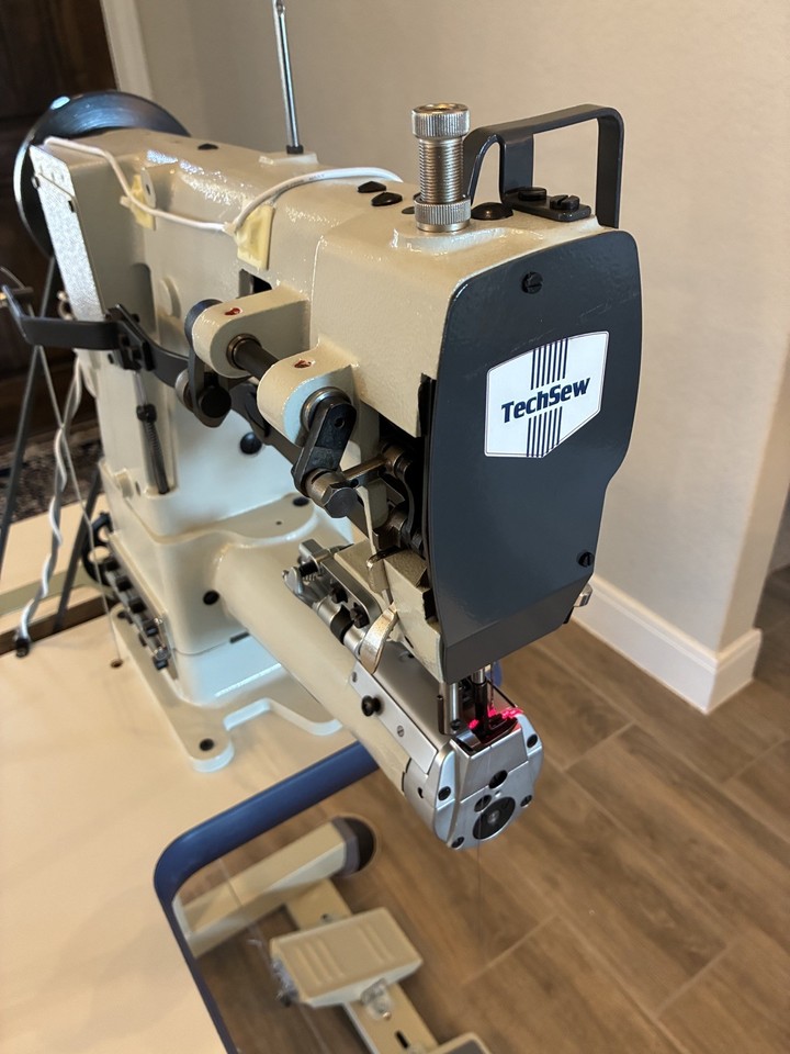 Techsew 2750 PRO Cylinder Walking Foot Industrial Leather Sewing ...