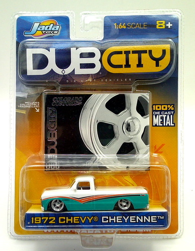 JADA Toys 2004 DUB CITY COLORADO CUSTOMS 1972 CHEVY CHEYENNE, plus ...
