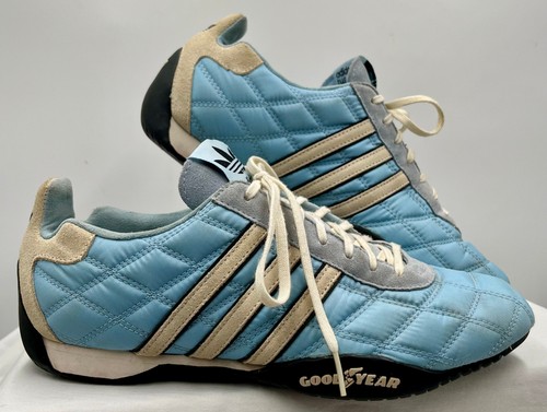 Adidas Blue Tuscany 549381 Goodyear Racing Driving Shoes - Size 9 ...