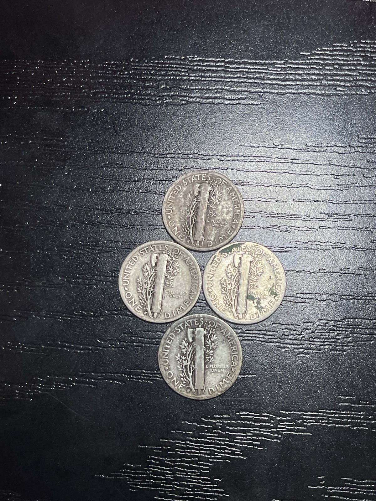 Lot Of 4 Semi-Key Date Mercury Dimes | eBay