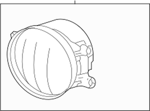 81220-02110 Toyota Lamp assy, fog, lh 8122002110, New Genuine OEM Part ...