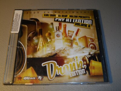 DJ BJ & DJ 2Cup - Pay Attention Volume 6 Mixtape CD Rare RAP Drank ...