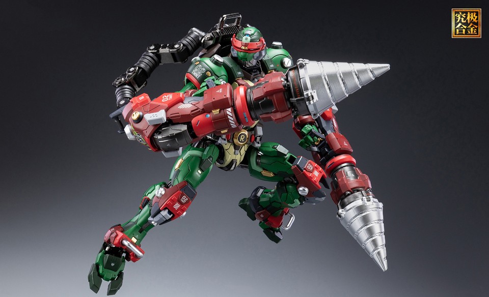 New HeatBoys HB0013 Robot Mecha Raphael Metal Build Action Figure Model ...