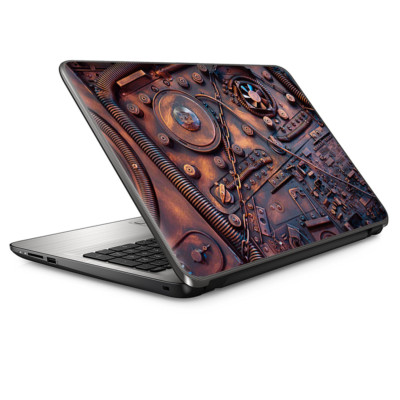Universal Laptop Skins Wrap for 14" - Steampunk Metal Panel Fan Gear | eBay