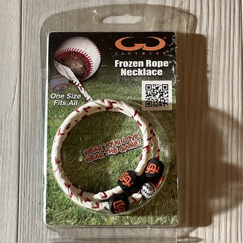 New Gamewear San Francisco Giants Leather Necklace Frozen Rope Classic ...