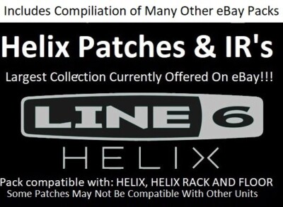 Line 6 Helix Patches & IRs - eBay's Largest Collection! | eBay